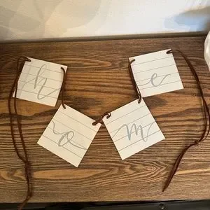 Wall Decor | Shiplap Home Banner Farmhouse Sign | Poshmark